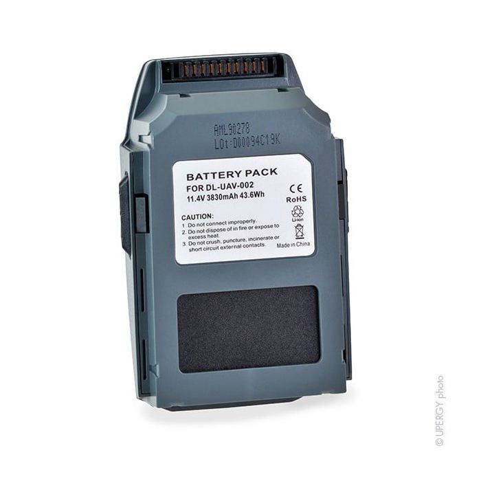 NX - Batterie drone compatible DJI MAVIC PRO 11.4V 3830mAh-NX ...