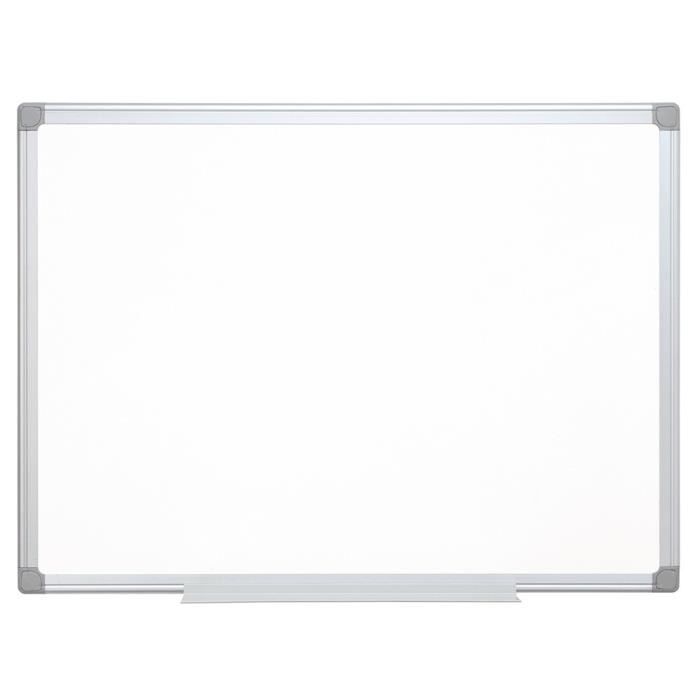 Tableau blanc laqué magnétique - Q-CONNECT - 60 x 45 cm - Cadre ...