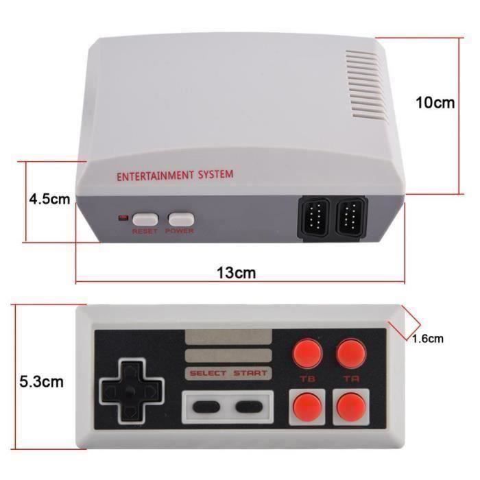 Mini NES Console Game System Classic Divertissement HD AV Sortie Dual ...