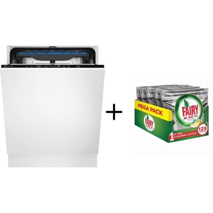 ELECTROLUX - EES48200L- Lave vaisselle encastrable - 14 couverts - A++ ...
