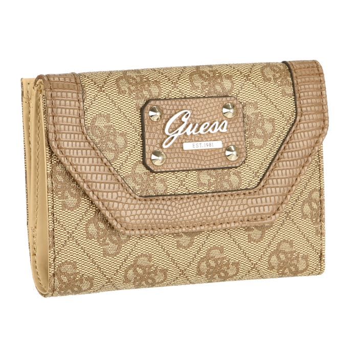 GUESS Portefeuille 31670 Femme Marron - Cdiscount Bagagerie - Maroquinerie