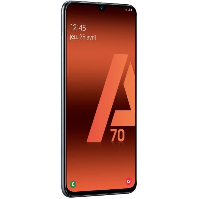 SAMSUNG Galaxy A70 - Double sim 128 Go Noir - Cdiscount Téléphonie
