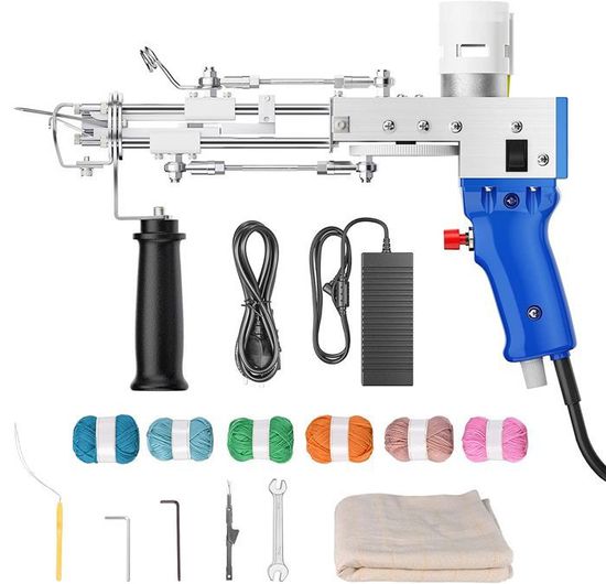 TTLIFE Tufting Gun 2 en 1, Pistolet à Touffeter Ajustable 9-21mm ...