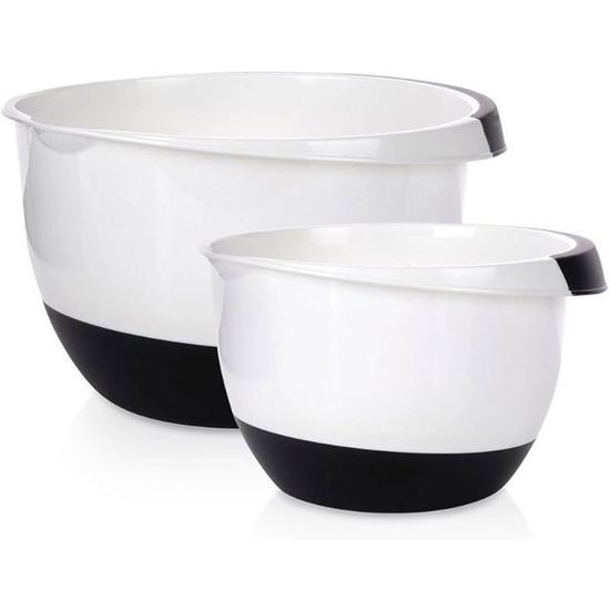 Bol conique en acier inoxydable - 45cm, capacité 17,4L, récipient ...