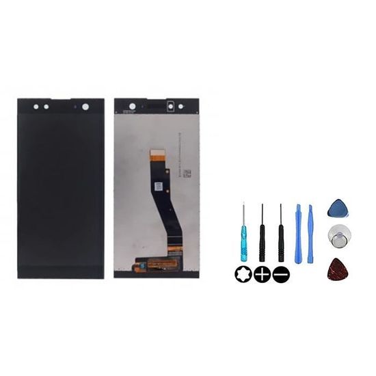 Ecran Complet LCD + Vitre Tactile Noir Pour Sony Xperia XA2 ultra H3213 H4213 H4223 - Cdiscount ...