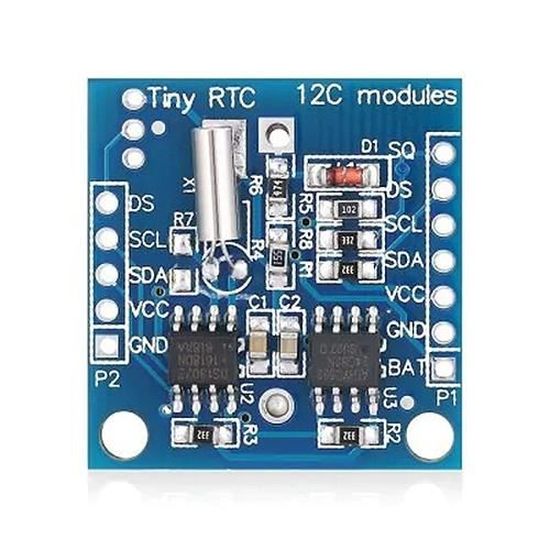 Pour Arduino Landa Tianrui Ldtr - Wg0135 Ds1307 I2c Rtc Ds1307 24c32 Module D'horloge En Temps ...