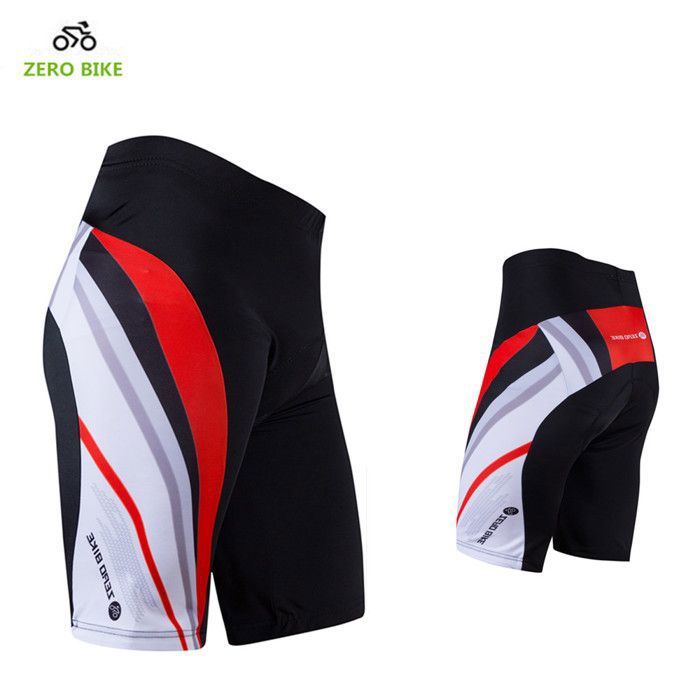 ZERO BIKE Haute Qualité Hommes Été Cyclisme Shorts Respirant Gel 3D Rembourré VTT Vélo Pantalon ...