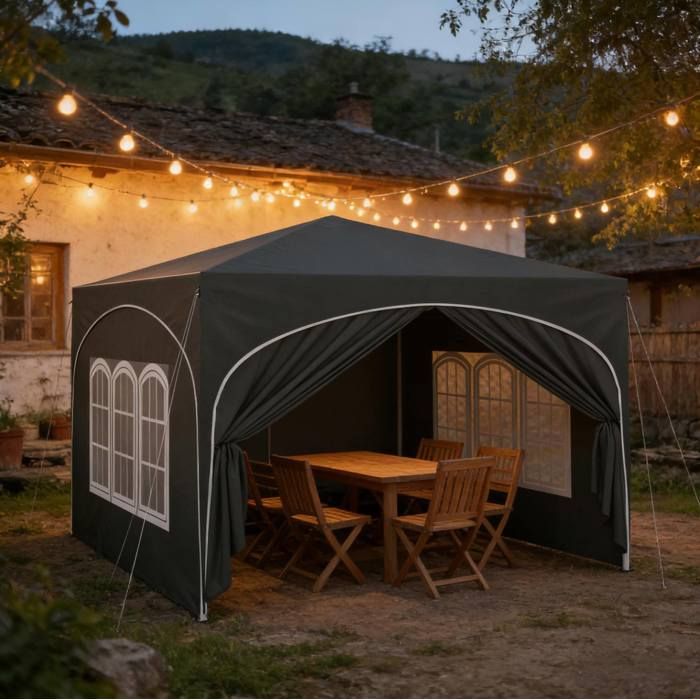 Abri de jardin pour événements, auvent imperméable avec sac ...