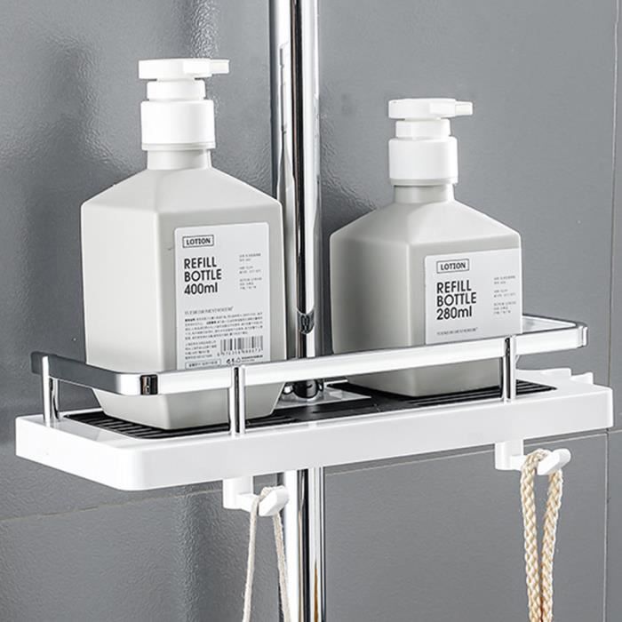 Étagère de douche - Sans Perçage - Support pour Shampooing - Rail de 22 ...