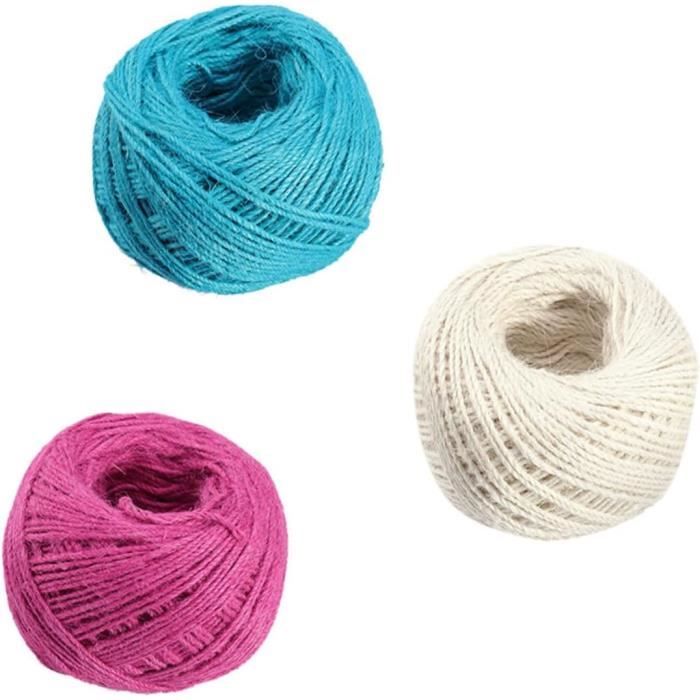 Ficelle Pour L'Artisanat Ficelle Ficelle De Jute 3 Pièces Ficelle Pour ...
