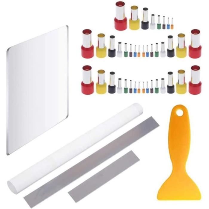 Kit D'Outils En Argile Polymère 45 Pièces, Rouleau D'Argile Polymère ...