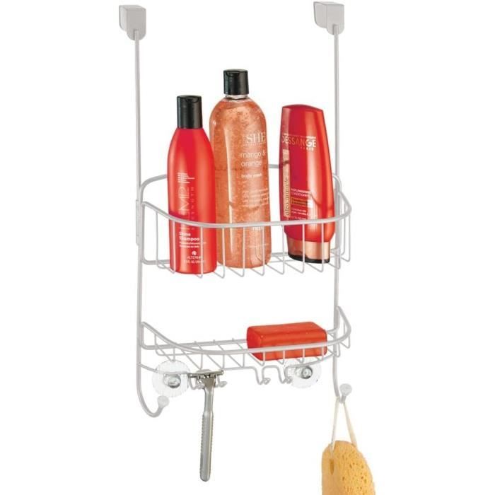 Panier de douche à suspendre rangement de douche pratique sans perçage ...