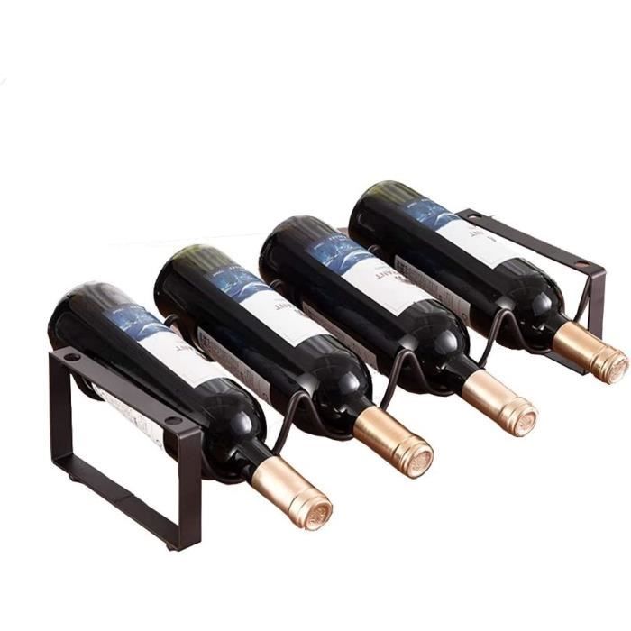 Casiers À Vin 4 Bouteilles Wine Rack Métal Libre Countertop Support À ...
