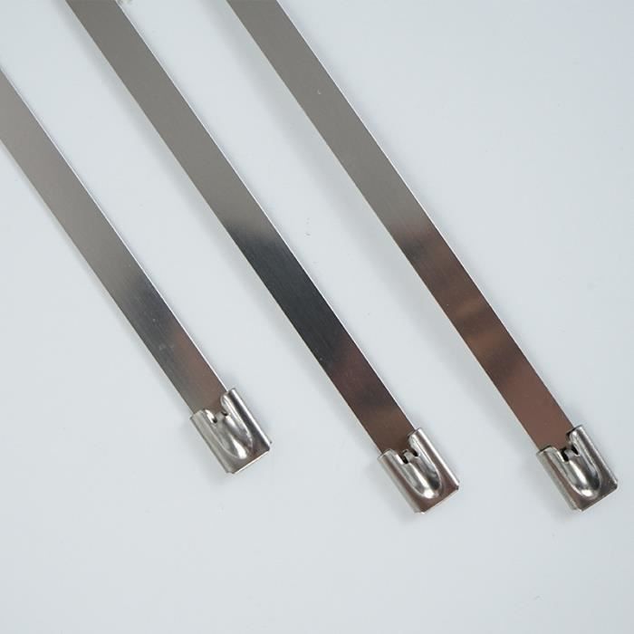 Collier de serrage - Inox - 100 pièces - 4.6mm - 4.6x400mm ...