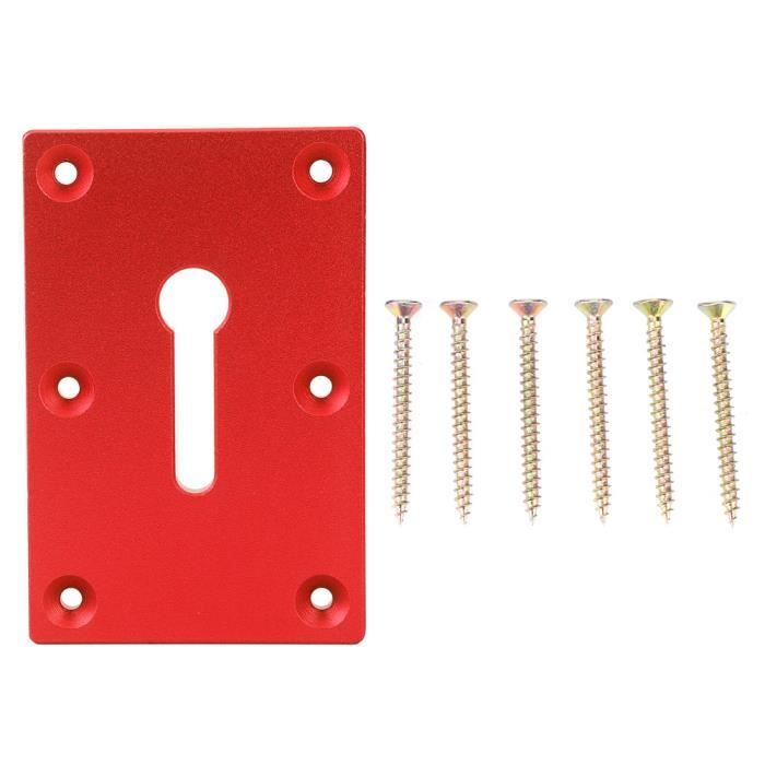 Cikonielf Plaque montée sur pince Fixation de table à bois Pince de ...