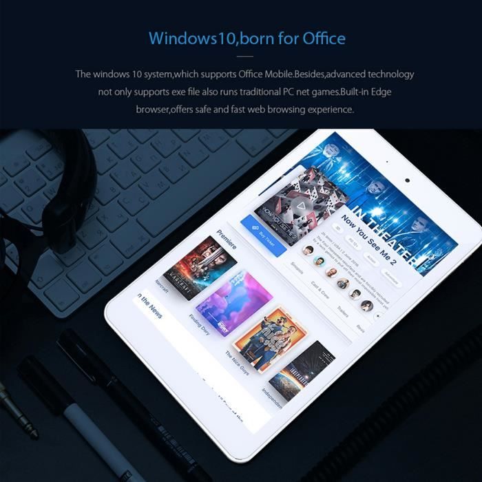 Cube IWork8 Air Pro Tablette Tactile 1200 * 1920 Windows10 + Android5.1 ...