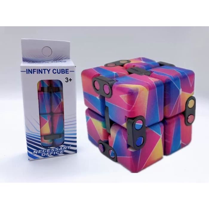 Jouet de décompression Infinity Cube géométrique - ECELEN - Cdiscount ...