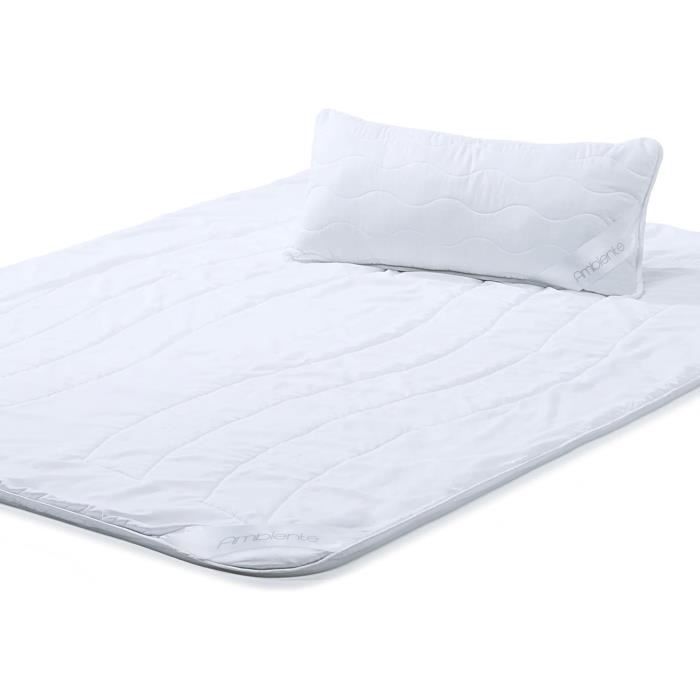 Ambiente Sommer Leicht Couette Set 150 X 200 Cm Couette Avec 1X 40 X 80 ...