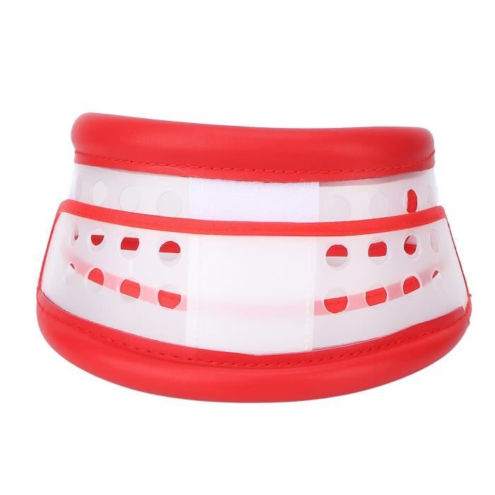 QI112255 Collier cervical réglable en hauteur, respirant, fixation de ...