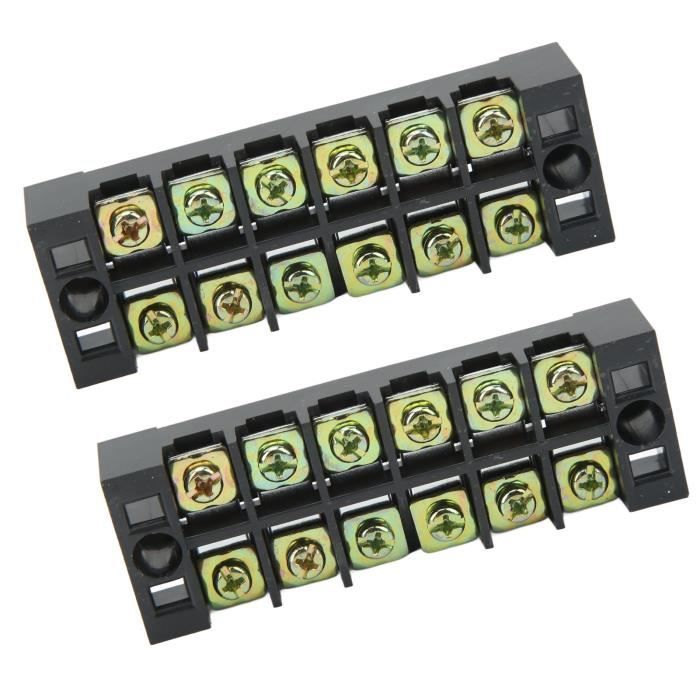 Bornier de bloc de barrière métallique MXZZAND - TB fixe - 2 pièces ...