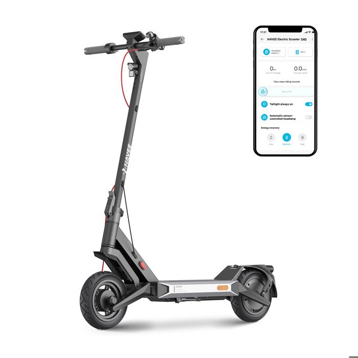 Trottinette électrique - NAVEE S40- Electric Scooter - 700W Max - 7 ...