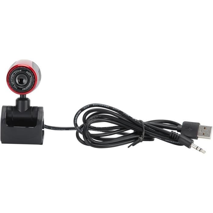 Usb2.0 Avec Mic, Camera Cam 360 Degrés Pour Ordinateur Vision Nocturne Webcam Hd Webcam Web Dell ...