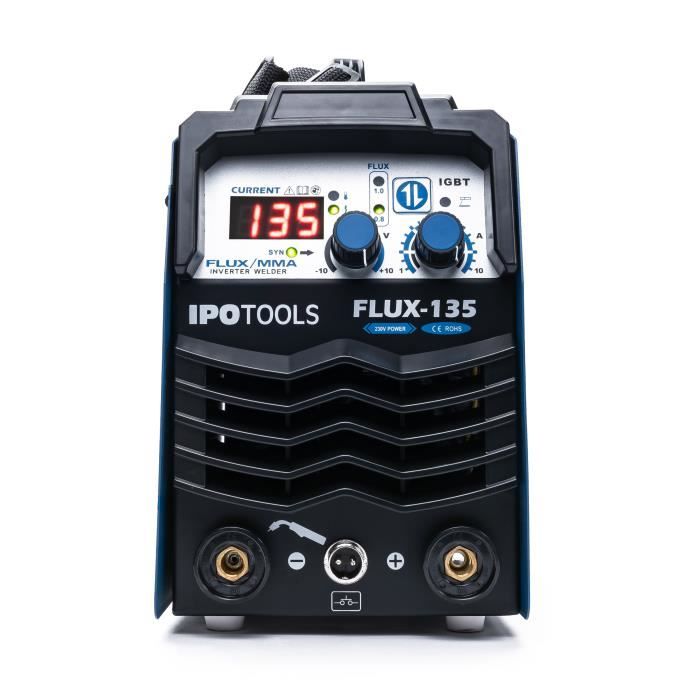 Poste à souder à fil fourré FLUX-135 - IPOTOOLS - MMA - Affichage ...