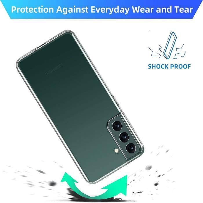 Coque - BOOLING - pour Samsung Galaxy S22 Plus - Souple - Transparent ...
