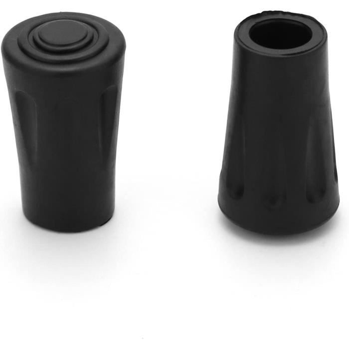 15 Pcs Embout Baton De Marche, Capuchons De Protection En Caoutchouc Pour Bâtons De Randonnée ...