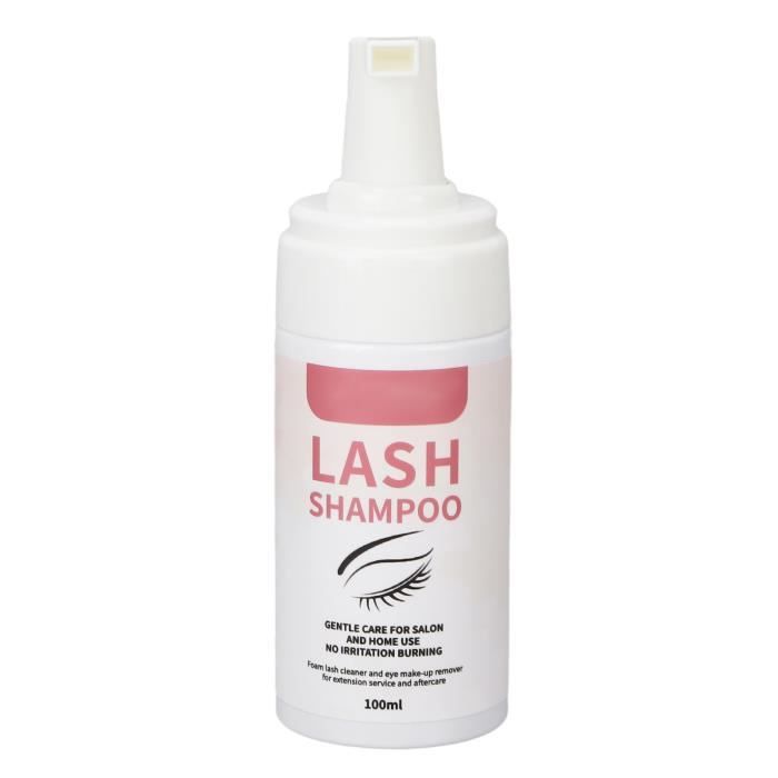 Mousse nettoyante pour cils Dissolvant D'extension de Cils Extension de ...