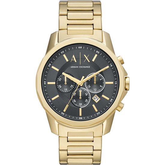 Montre Hommes Armani Exchange Quartz Chronographe Bracelet Acier inoxydable Dore AX1721 Dore Chic Achat vente montre Homme Adulte Acier Neuf Cdiscount