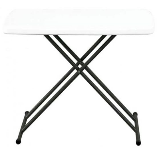 Table pliable pour extérieur - Blanche - Easy 75 Garbar - Cdiscount Jardin