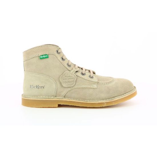KICKERS Bottillons Kicklegend beige Beige clair - Cdiscount Chaussures