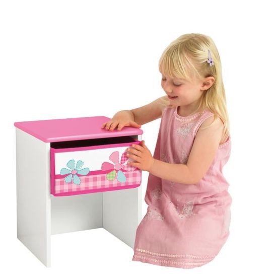 Table de chevet fille en bois - Cdiscount Maison