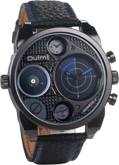Montre pour Homme Grand Cadran tridimensionnel Le Temps pour Deux ...