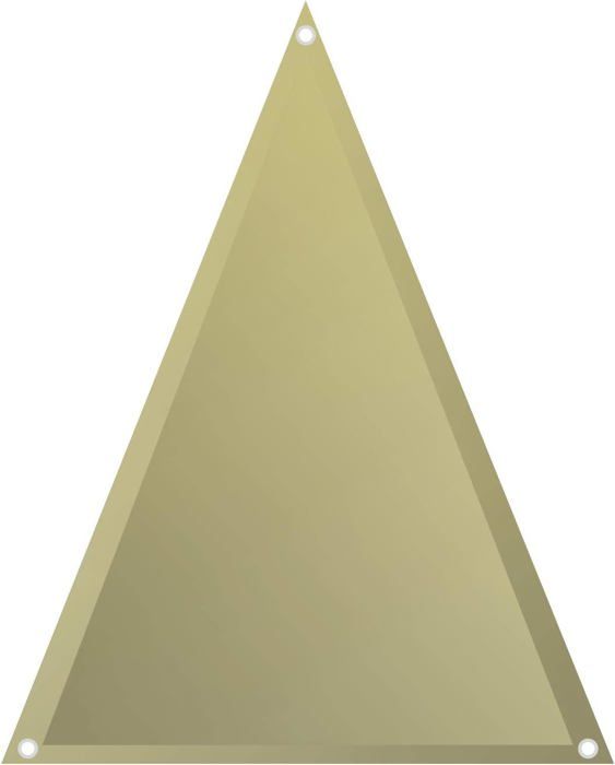 Voile d'ombrage, Voile auvent triangle 4 x 4 x 3 m, protection anti-UV ...