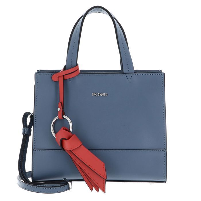PICARD Sac à main gris bleu pour femme - Levante Hand Bag Denim 318237 ...