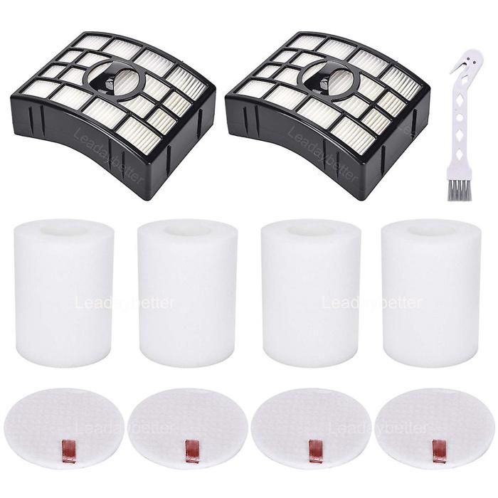 2 filtres Hepa + 4 filtres en mousse et feutre pour aspirateur Shark ...