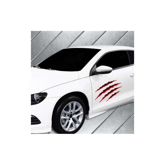 STICKERS POUR VOITURE GRIFFURES J0095 31 x 33 cm - Cdiscount Maison