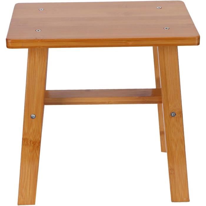 Siège Enfant, Tabouret Bas, Tabouret En Bambou Anti-Mites, Pour Les ...