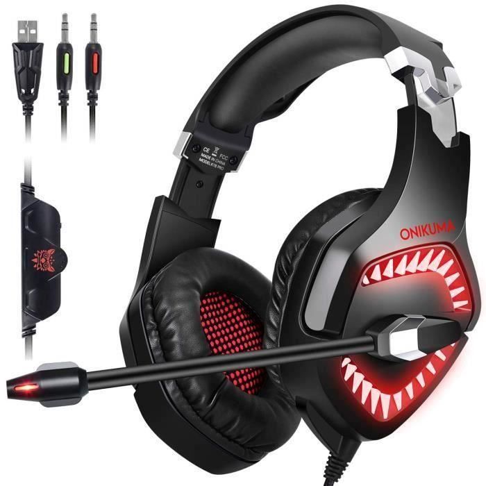 Casque Gaming Switch PS4 Xbox one Casque Gamer avec Micro anti bruit ...