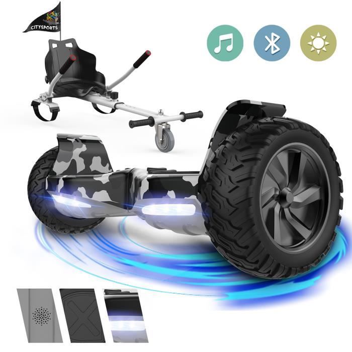 RCB Pack Hoverboard 8.5 Pouces Scooter électrique Tout Terrain Gyropode ... RCB Pack Hoverboard 8.5 Pouces Scooter électrique Tout Terrain Gyropode ...