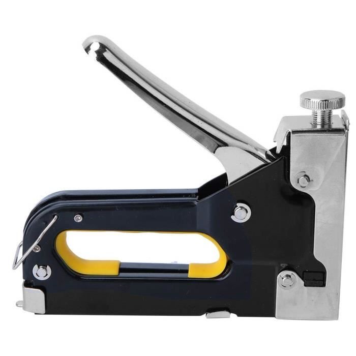 Agrafeuse manuelle 3-en-1 en acier allié avec porte-clou t-nail u-nail ...