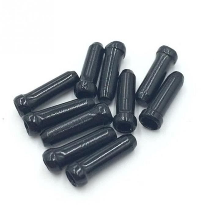 Frein vélo,Embouts de câbles de frein en aluminium, lot de 10 pièces ... Frein vélo,Embouts de câbles de frein en aluminium, lot de 10 pièces ...