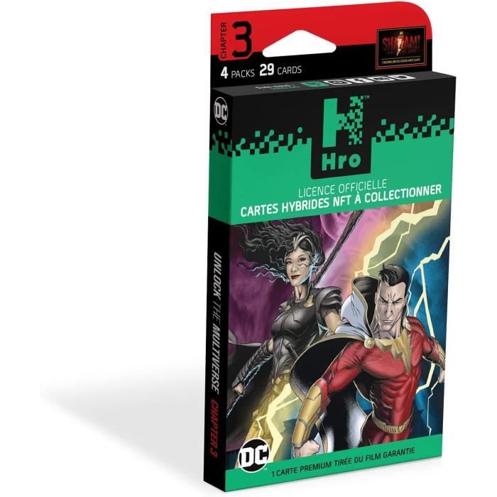 Cartes À Collectionner Hybrides Dc Comics : Chapitre 3-4 Pack Premium ...