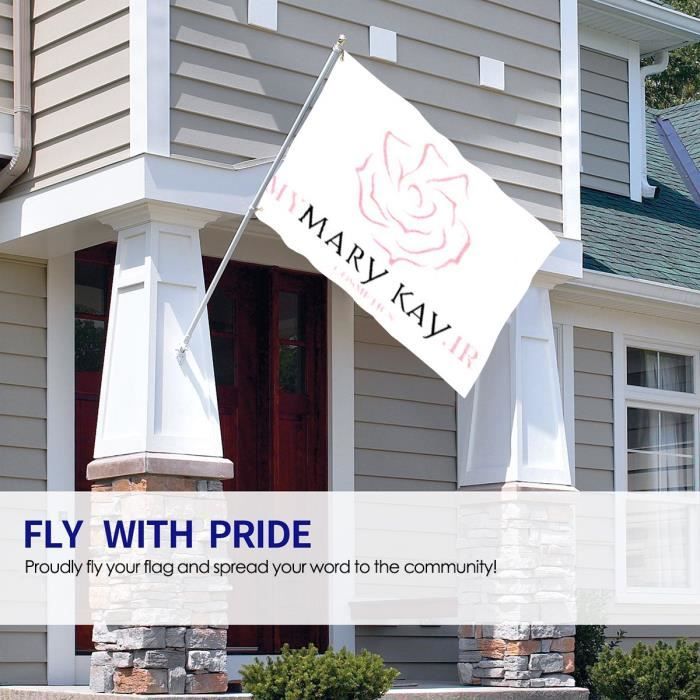 CRAZE Mary Kay 1505 fierté drapeau imprimé cadeau bannière maison ...