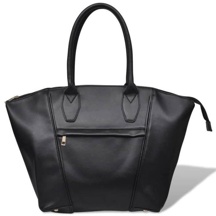 Garnaco Sac à main carré noir 85433 - Cdiscount Bagagerie - Maroquinerie