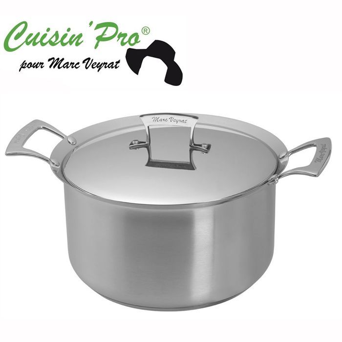 ART&CUISINE MARC VEYRAT Cuisin'Pro Marmite 24 cm + - Cdiscount Maison