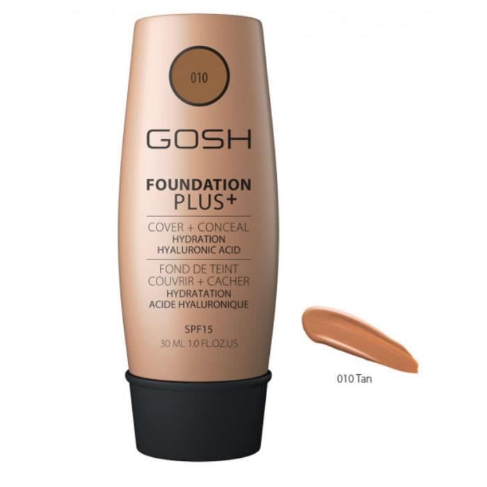 GOSH - Gosh Foundation Plus + Cover & Conceal Spf15 010 Tan 30ml - Cdiscount Au quotidien