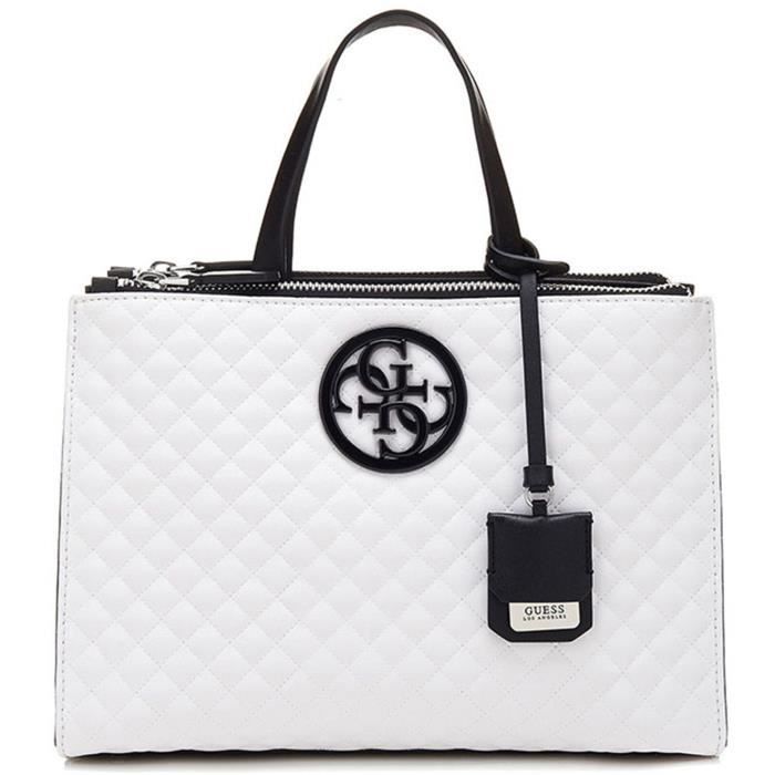 Sac à main Guess pour femme Blanc blanc - Cdiscount Bagagerie ...